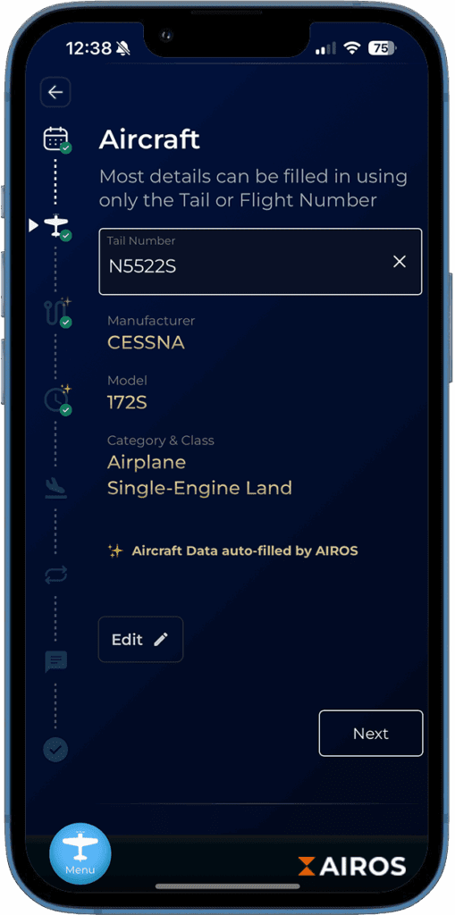 AIROS – The Best Digital Pilot Logbook